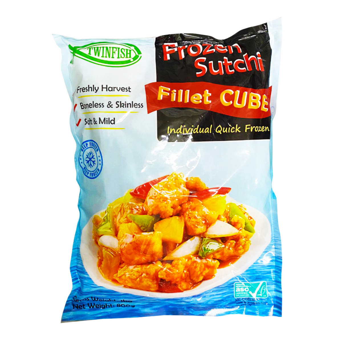 Twinfish Sutchi Dory Fillet Cube 1kg - Frozen – PickMe
